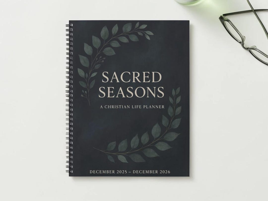Christian Life Planner Spiral Bound Weekly Journal - Sacred Seasons ...