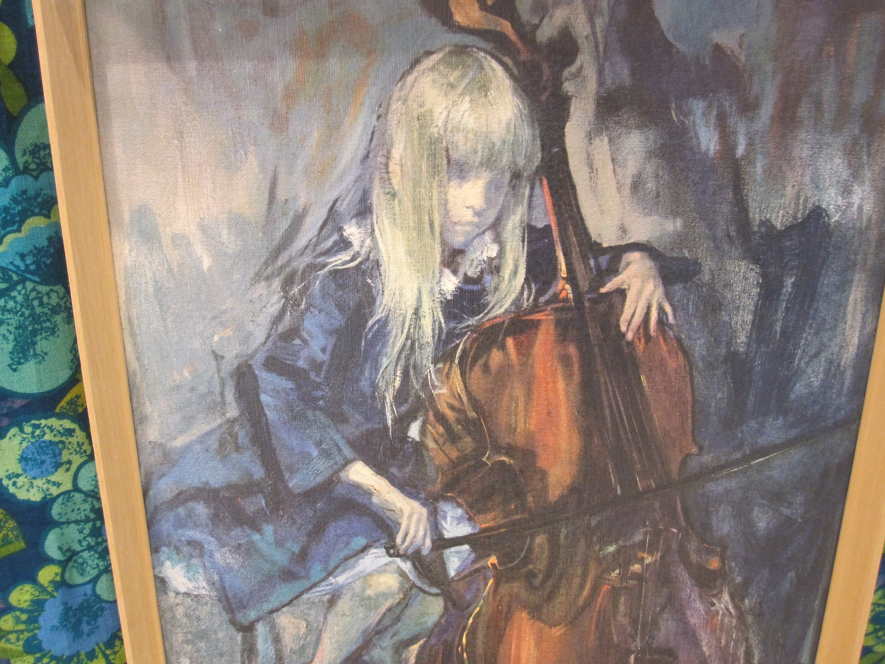 1963 Vintage Martha Moore "barefoot Prodigy" Brush Stroke Lithograph in ...