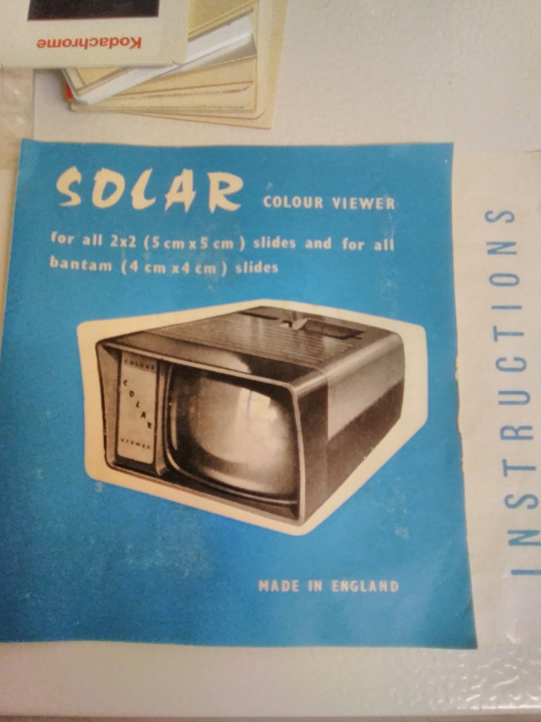 Vintage Photax Solar 35mm Slide Viewer in Original Box Made - Etsy