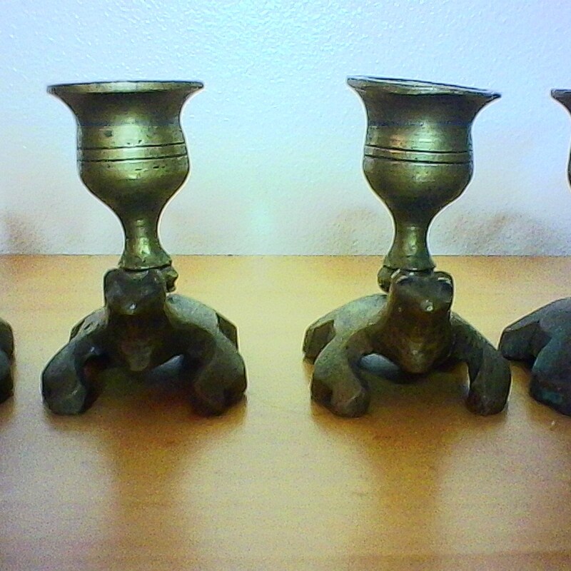 Frog Candlestick - Etsy