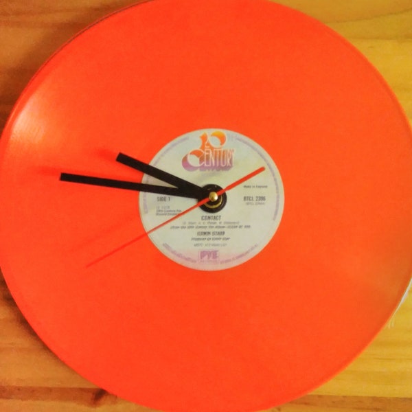 45 Rpm Vinyl Record Clock - Etsy