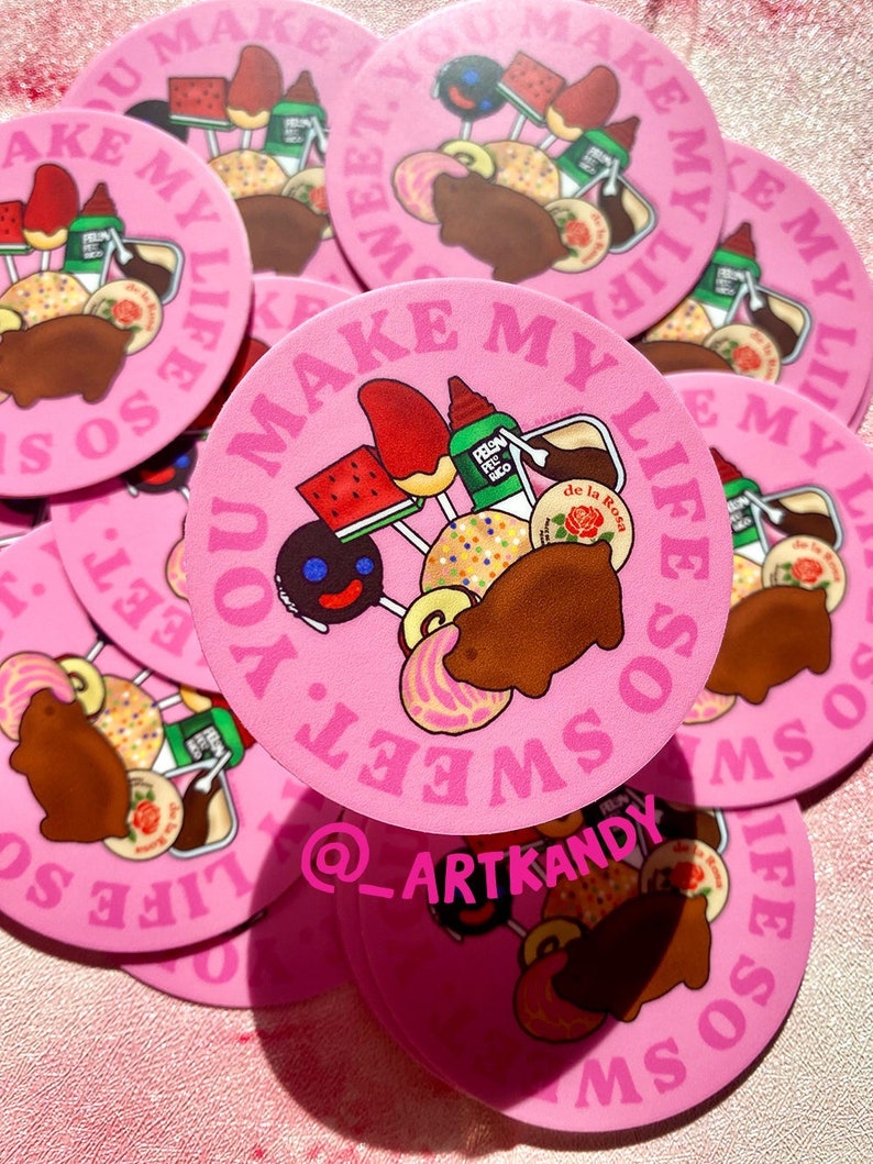 Pan Dulce Sticker Sweet Bread Sticker Concha Sticker - Etsy