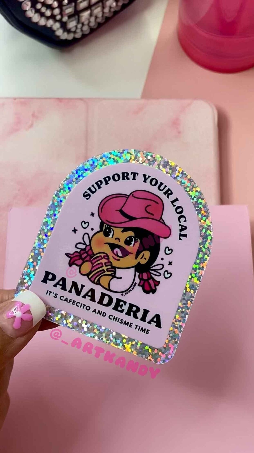 Pan Dulce Cutie | Panaderia | Panaderia Sticker | Pan Dulce Sticker ...