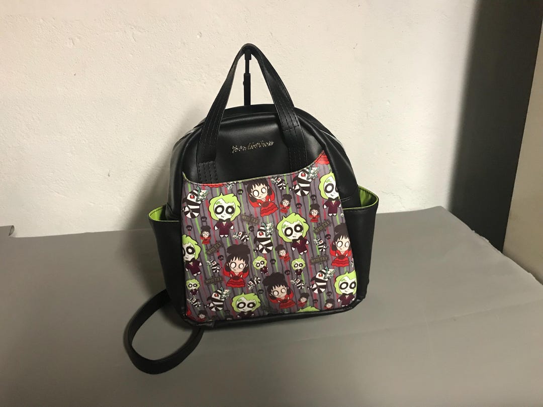 Beetlejuice Themed Mini Backpack - Etsy
