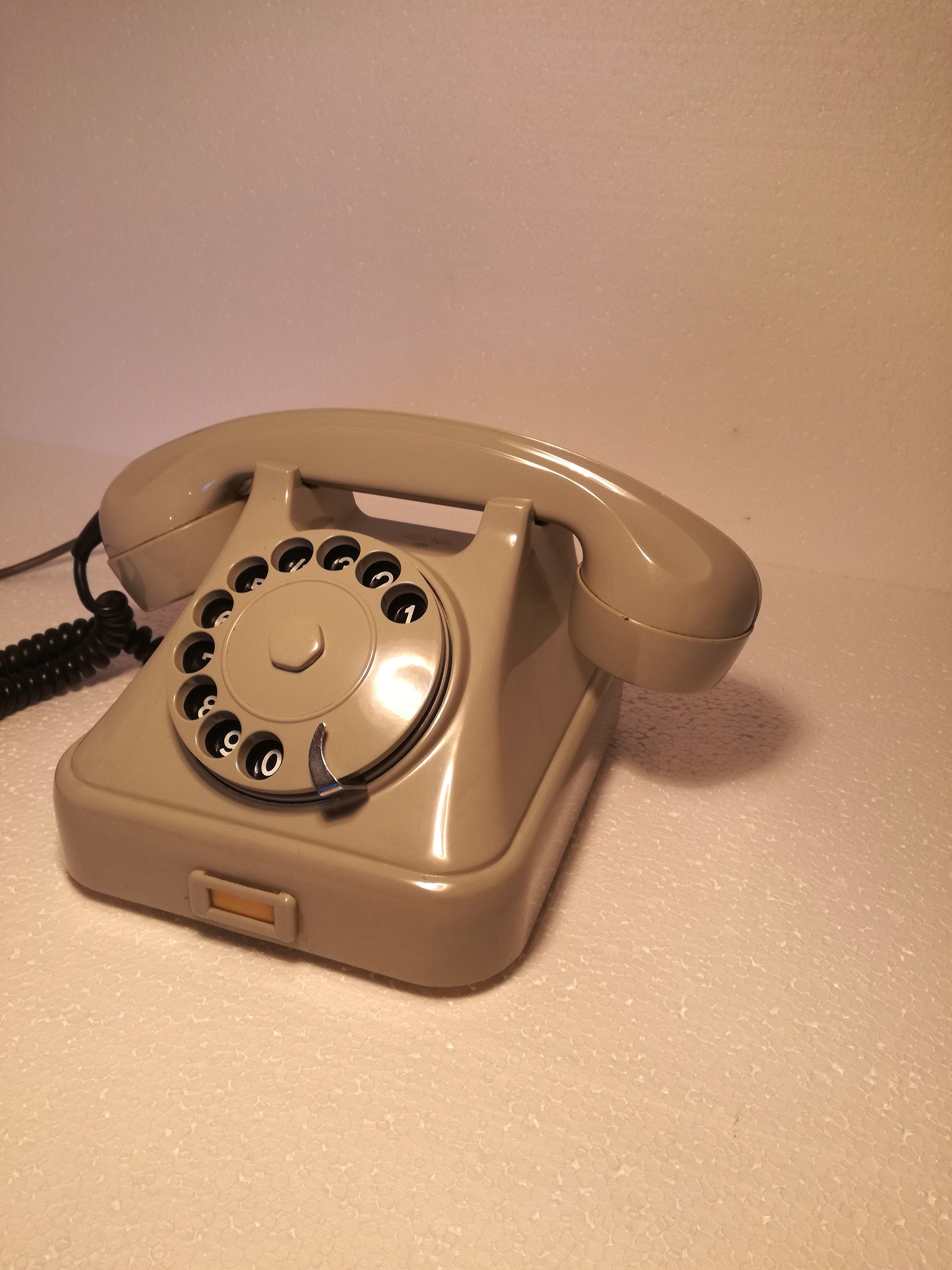 Vintage Telephone Iskra ATA 12, Rotary Dial Phone, Made in Yugoslavia ...