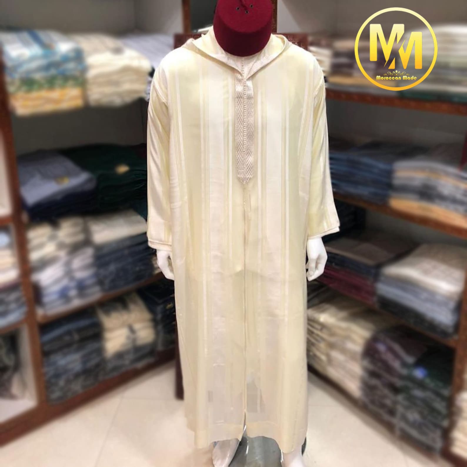 Djellaba pour hommes Morrocan Kaftan Robe homme Djellaba | Etsy