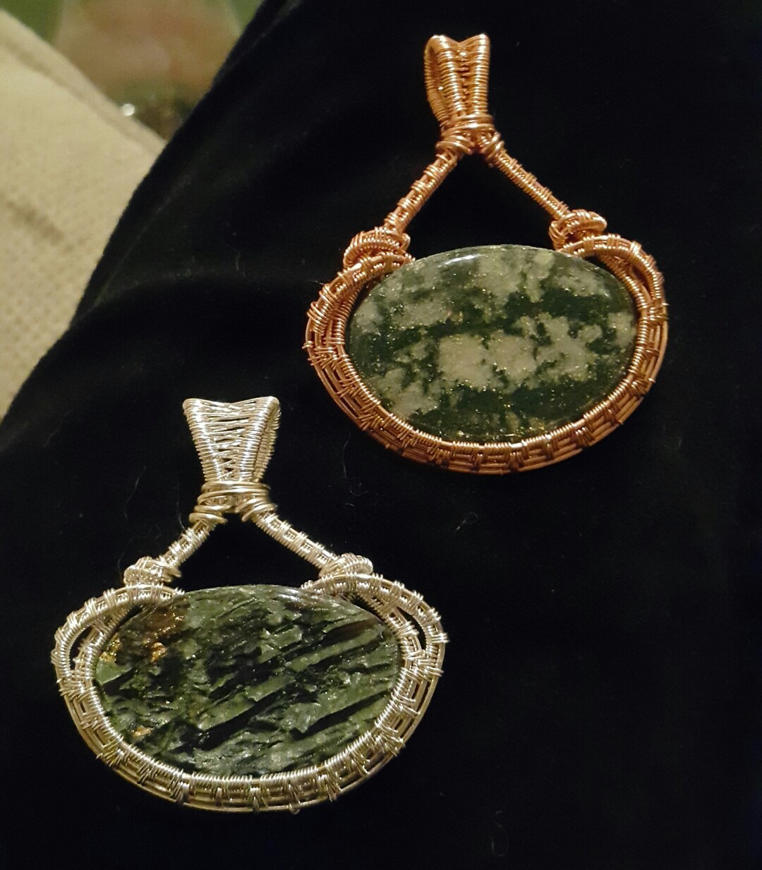 Beautiful Wire Woven Pendant Tutorial - Etsy UK