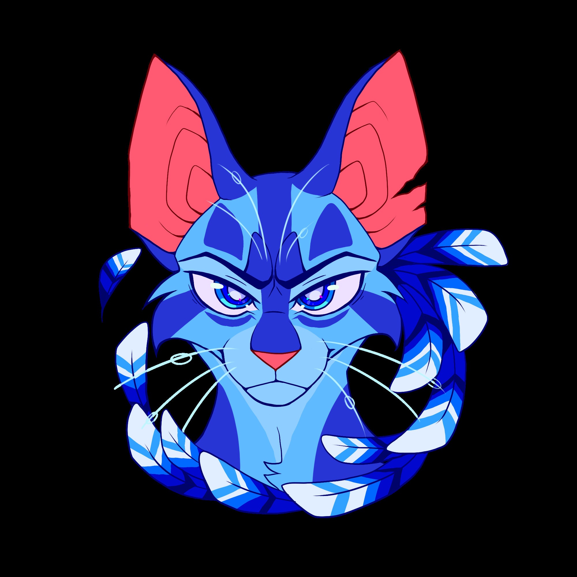 Light Blue Double-sided Acrylic Warriors Jayfeather Cat - Etsy