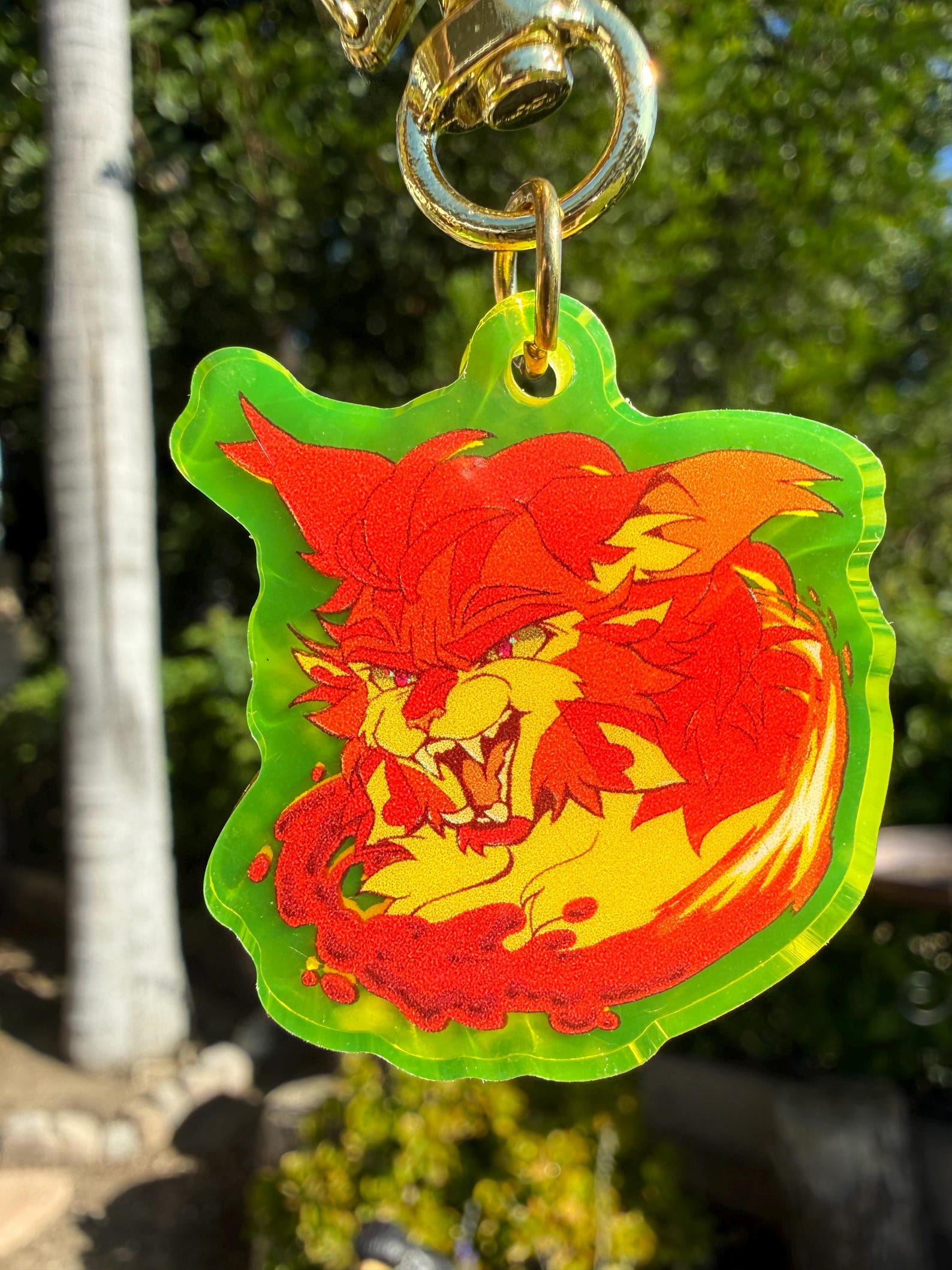 MYSTERY Neon Warrior Cats Keychains, Mini and Standard Size - Etsy