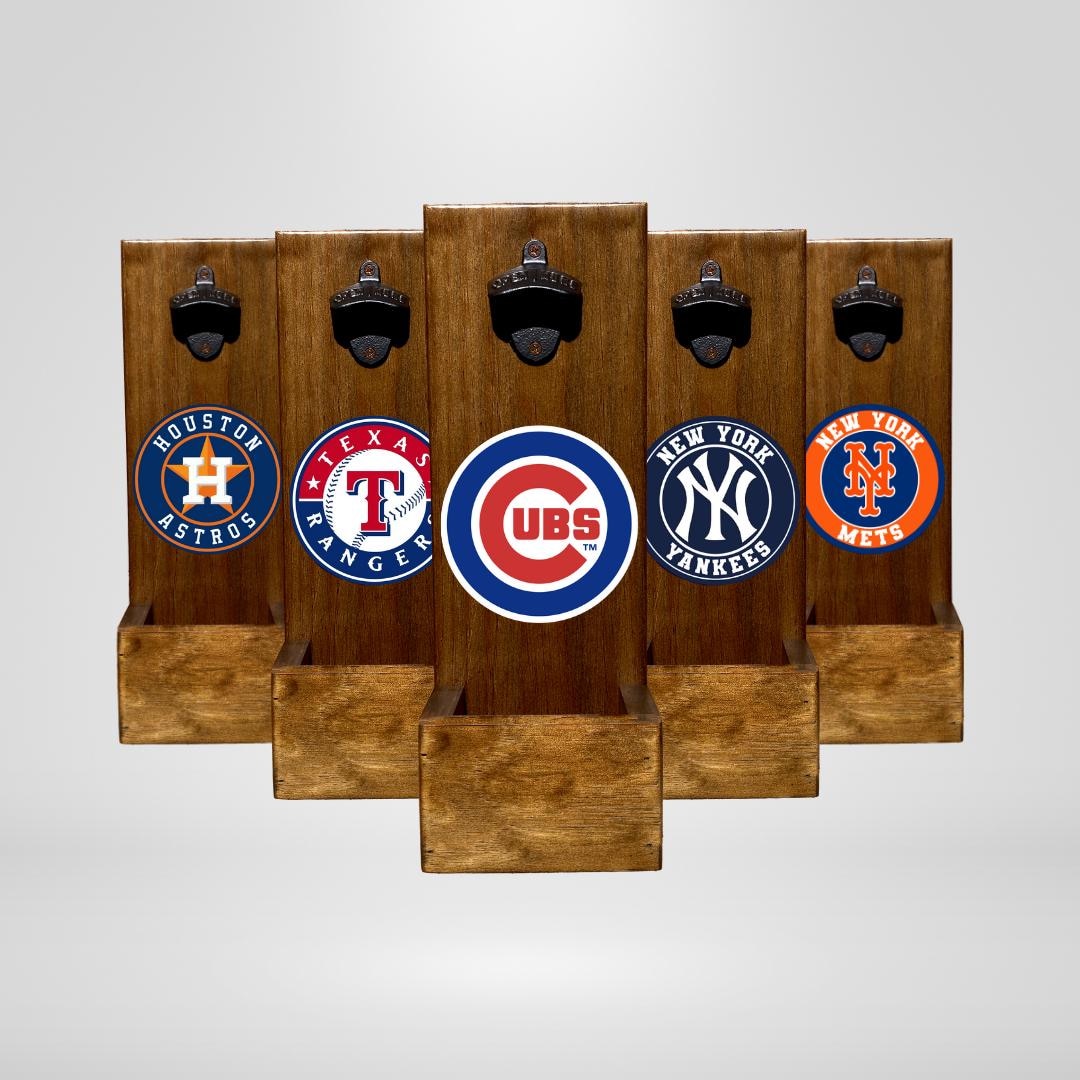 MLB Beer Bottle Openers - MLB Barware and Baseball Fan Gift - Premium ...
