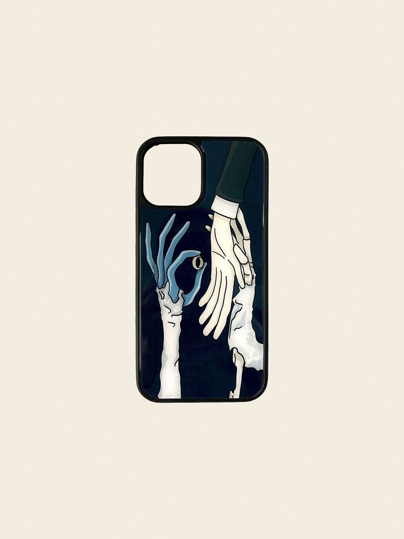 Corpse Bride Iphone Case Emily & Victor - Etsy