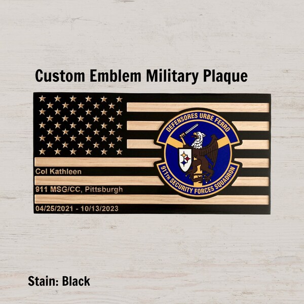 Military Plaque - Etsy