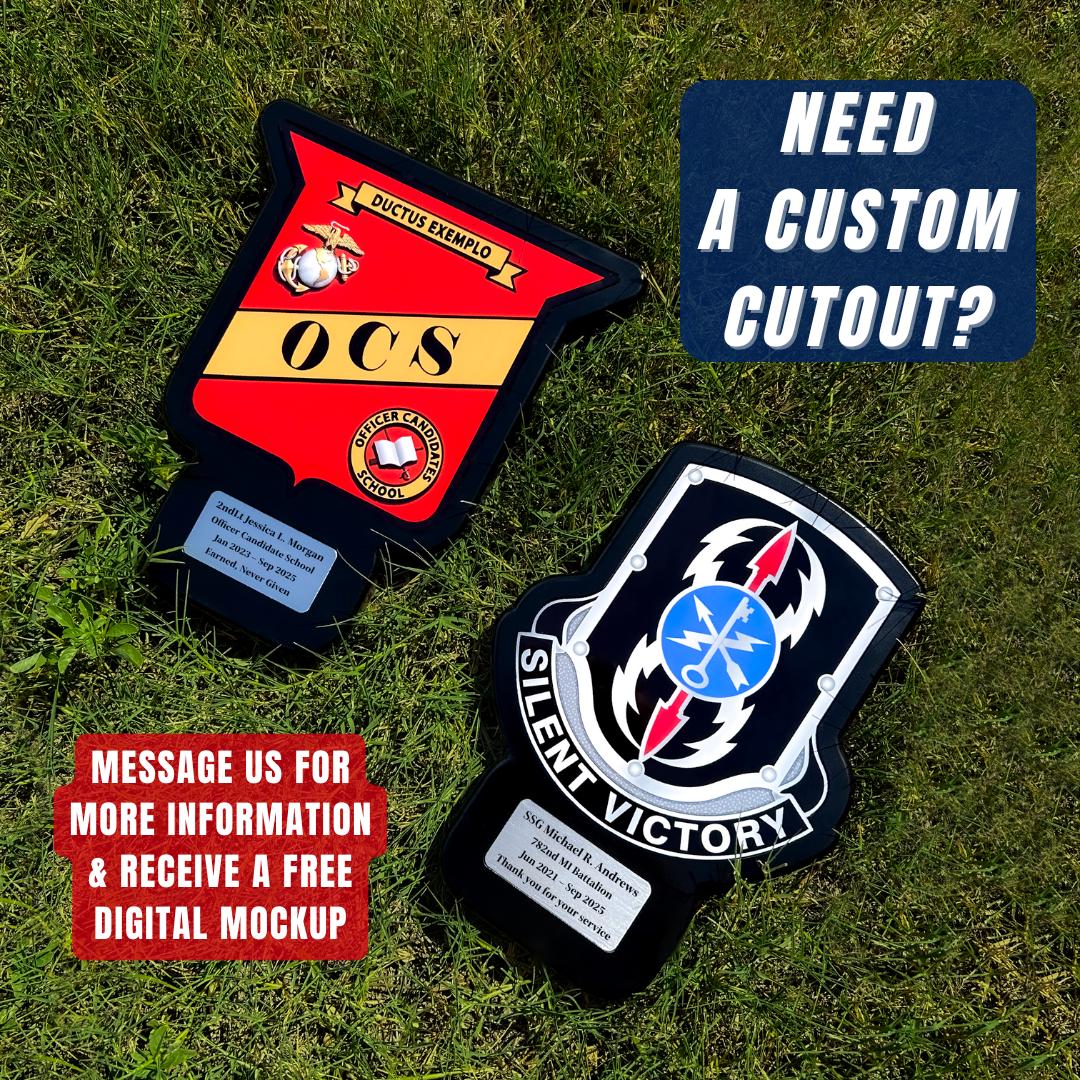 Custom U.S. Navy DDG Plaque – Military Retirement Gift - Sailor ...