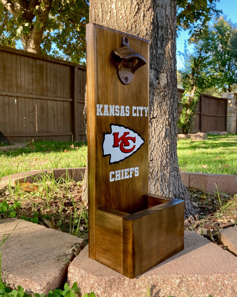 Kansas City Chiefs Beer Bottle Opener - Etsy
