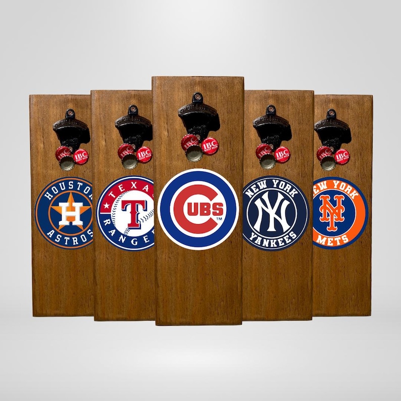 MLB Beer Bottle Openers - MLB Barware and Baseball Fan Gift - Premium ...