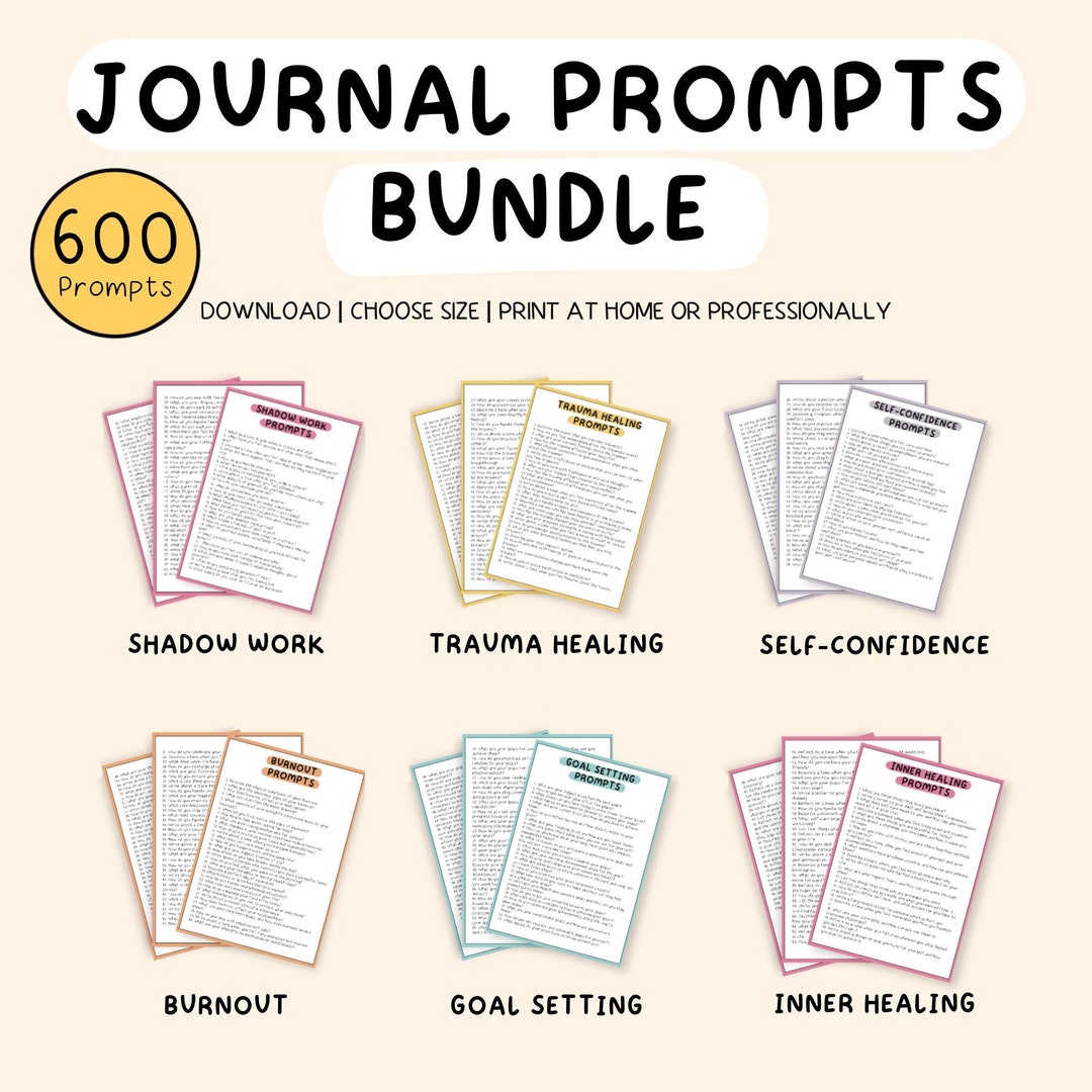 Inner Healing Journal Prompts | Trauma Healing Prompts | Journaling ...