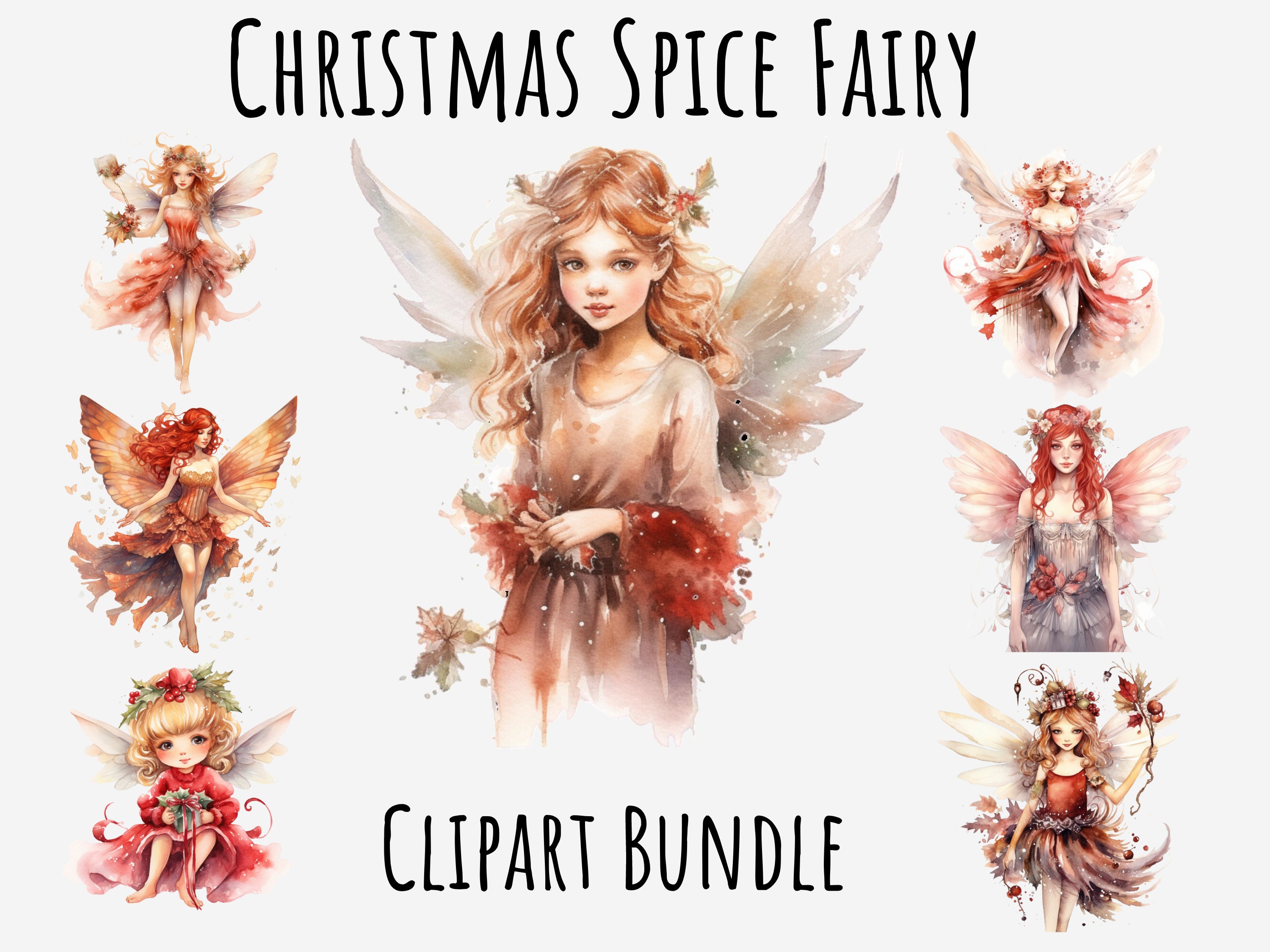 Christmas Fairy Clipart