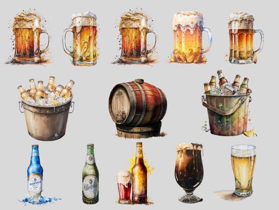Beer Pint Clipart
