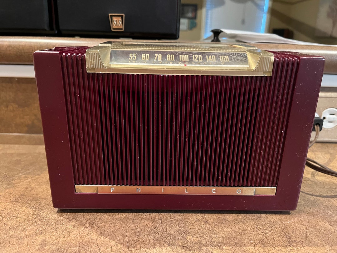 Restored Nostalgic Philco 51-631 Portable AM Tube Radio - Etsy