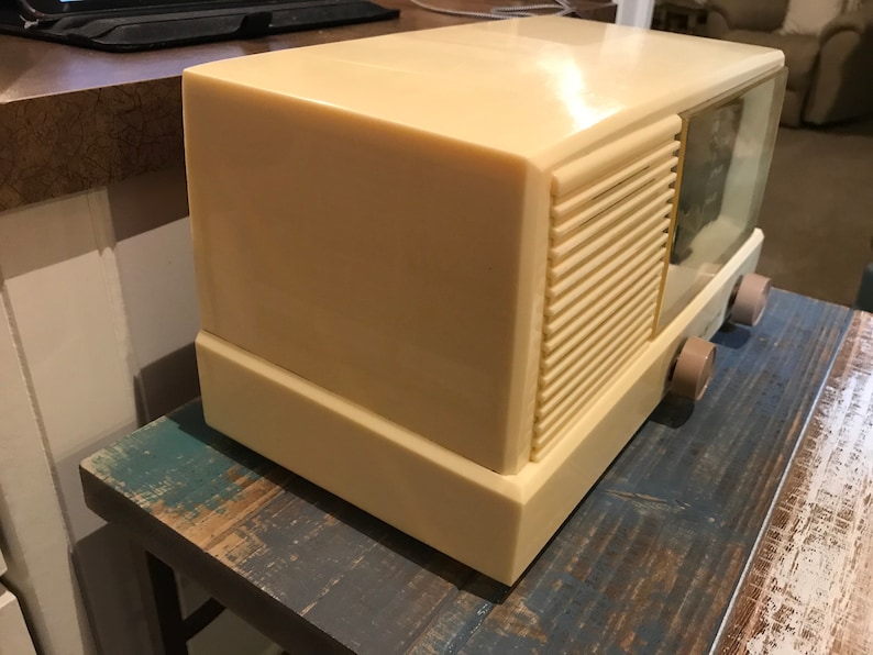 Restored General Electric Model 415 AM Broadcast Tube Radio - Etsy