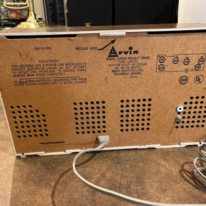 Very Special 1964 Restored Arvin Model 14R68 Tube Radio Bluetooth Ready ...