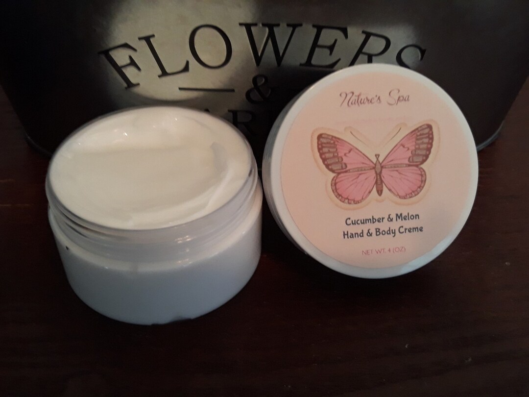 Hand and Body Cream, Cucumber and Melon - Etsy