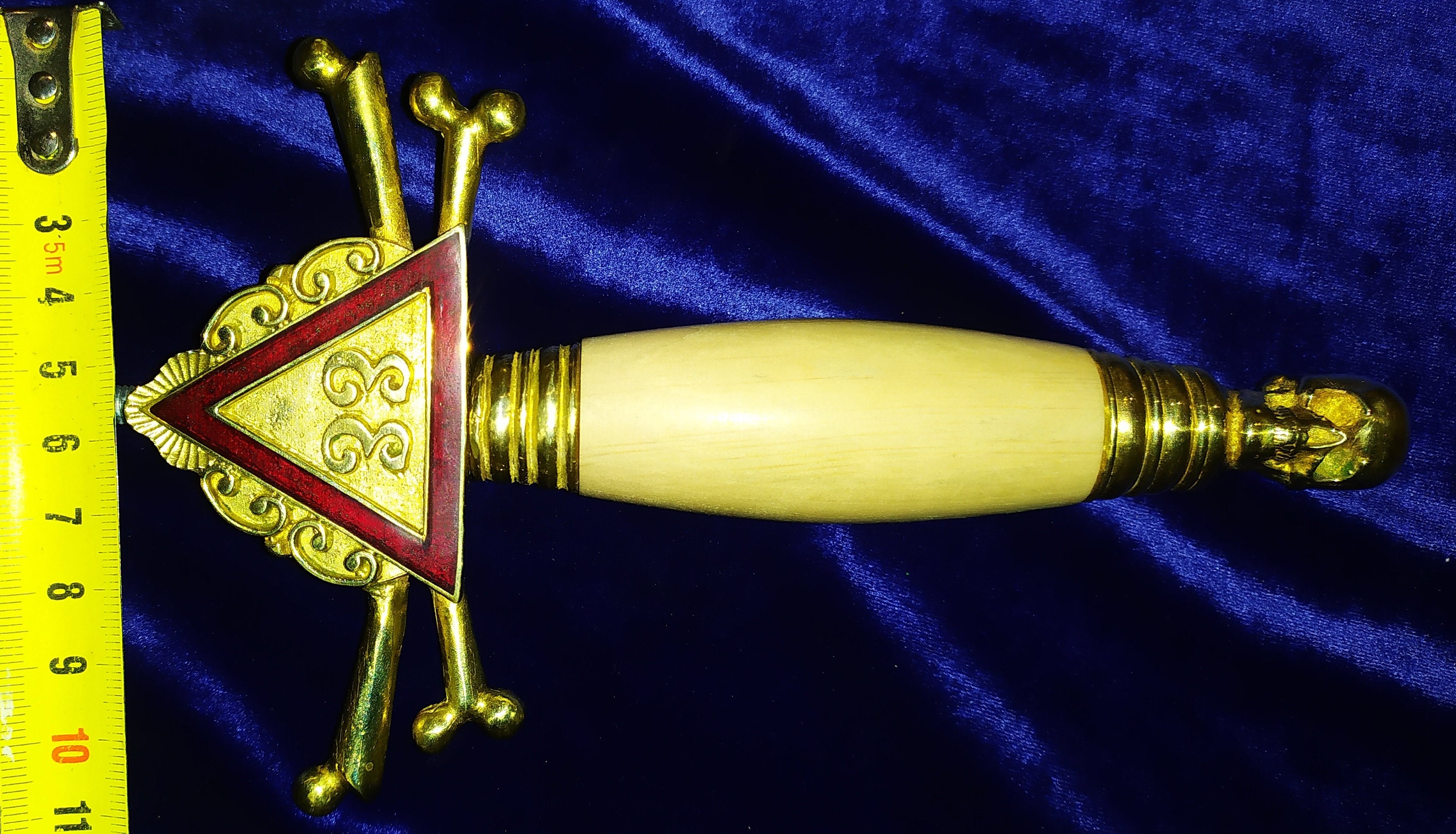 32/33 degree Masonic Sword AASR with high quality scull & | Etsy