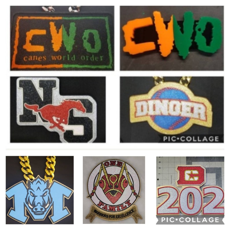 Custom-made Chains/ Turnover /business/school/team "made to Order" - Etsy