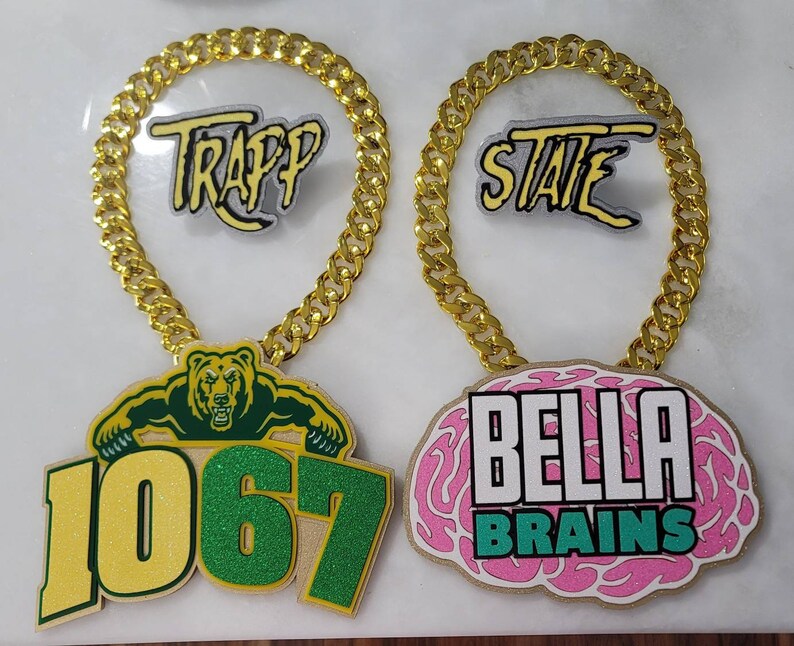 Custom-made Chains/ Turnover /business/school/team "made to Order" - Etsy