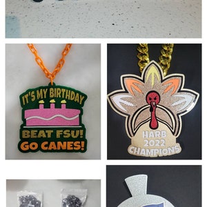 Custom-made Chains/ Turnover /business/school/team "made to Order" - Etsy