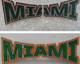 Touchdown Rings 3.0 V3 Turnover Chain Miami Bling Hurricanes - Etsy