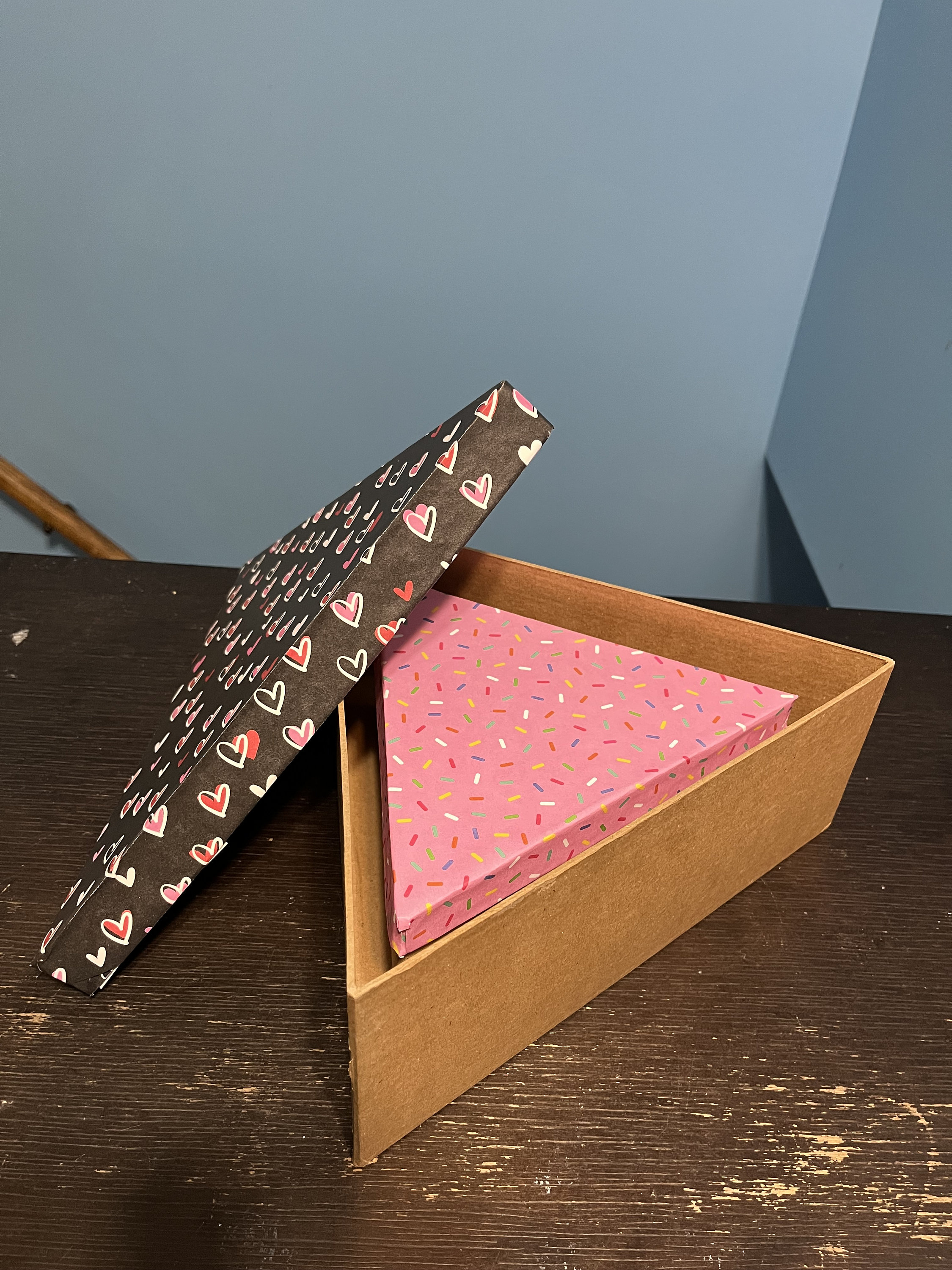 Valentine Triangle Nesting Boxes - Etsy