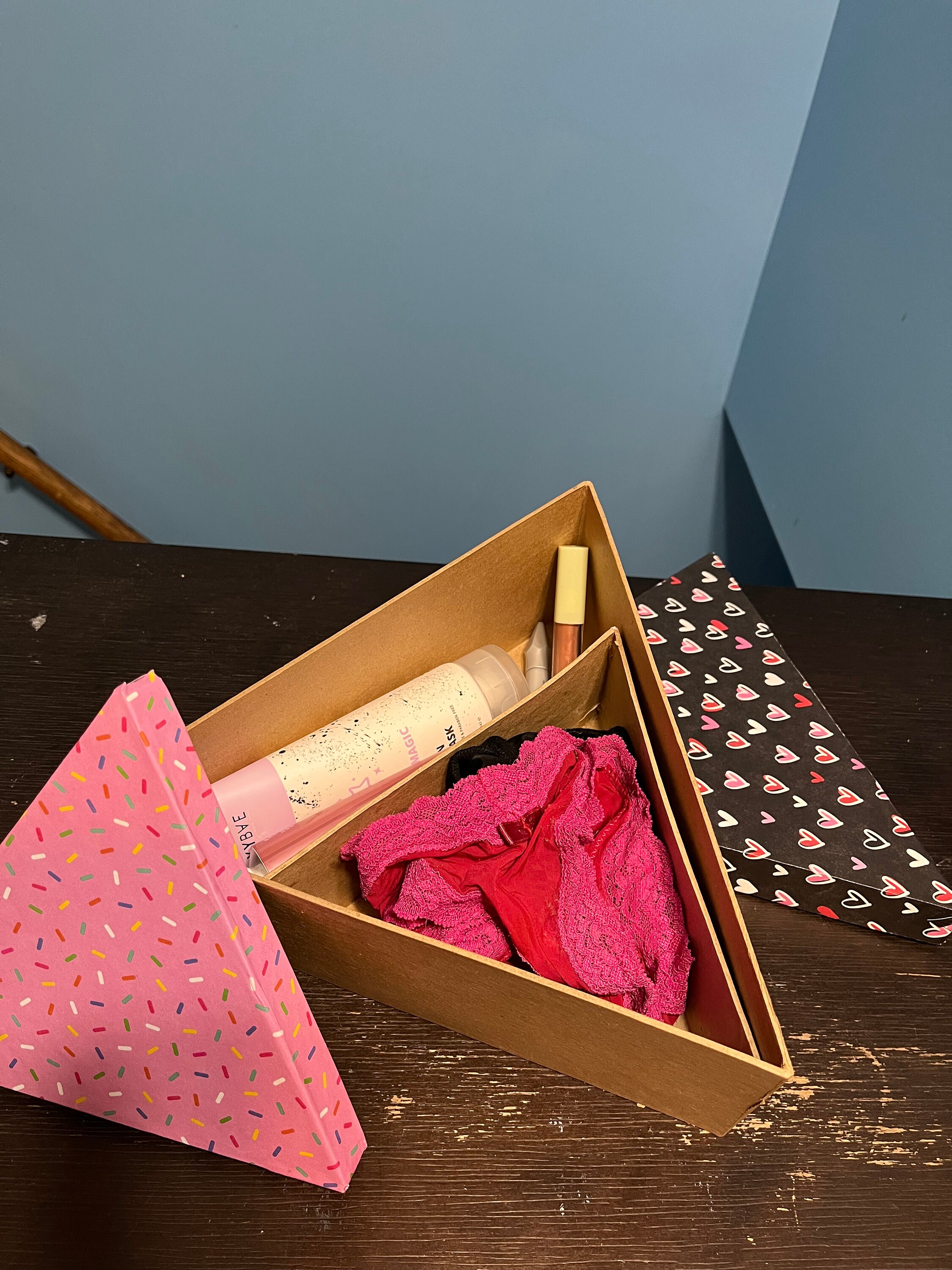Valentine Triangle Nesting Boxes - Etsy