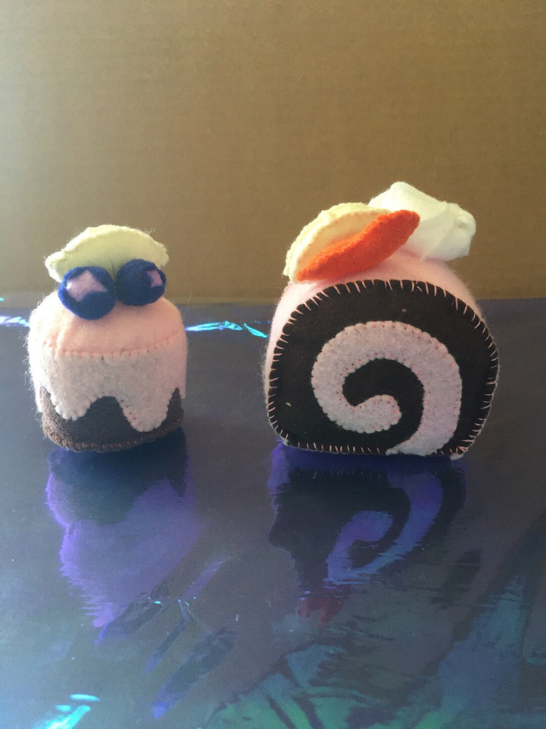 Felt Cake Variety Set, Felt Food, Felt Cake, Party Decor, Dummy Cake ...