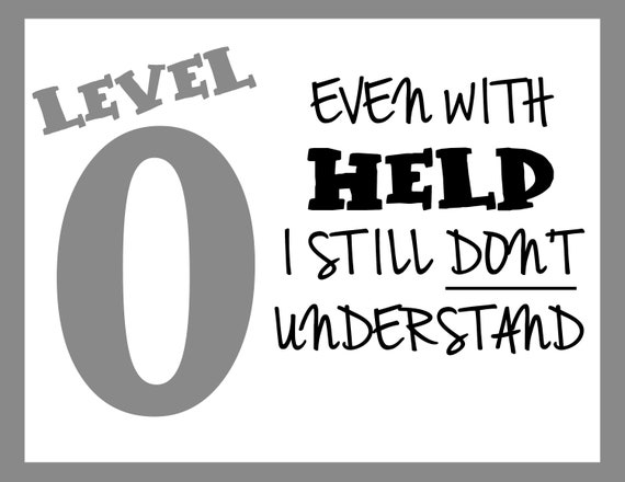 4 LEVELS OF UNDERSTANDING Posters - Etsy