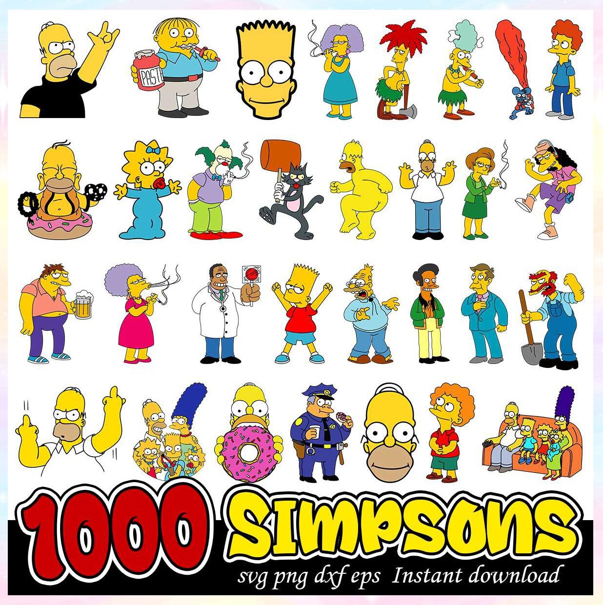 The Simpsons SVG, the Simpsons Svg Files for Cricut, the Simpsons , the ...