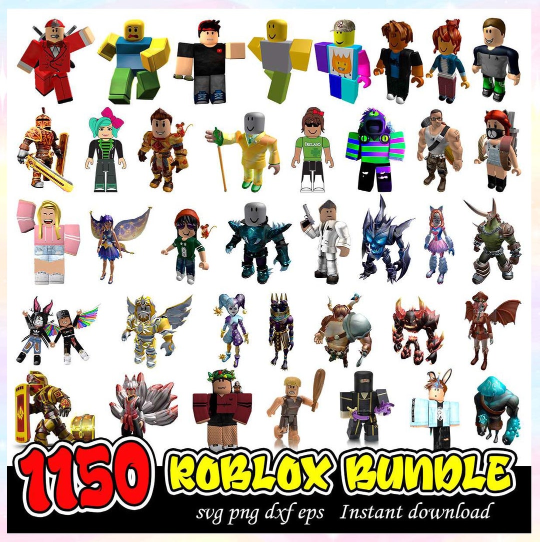 Roblox Bundle Svg, Roblox Svg Bundle, Roblox Font, Roblox Svg, Roblox ...