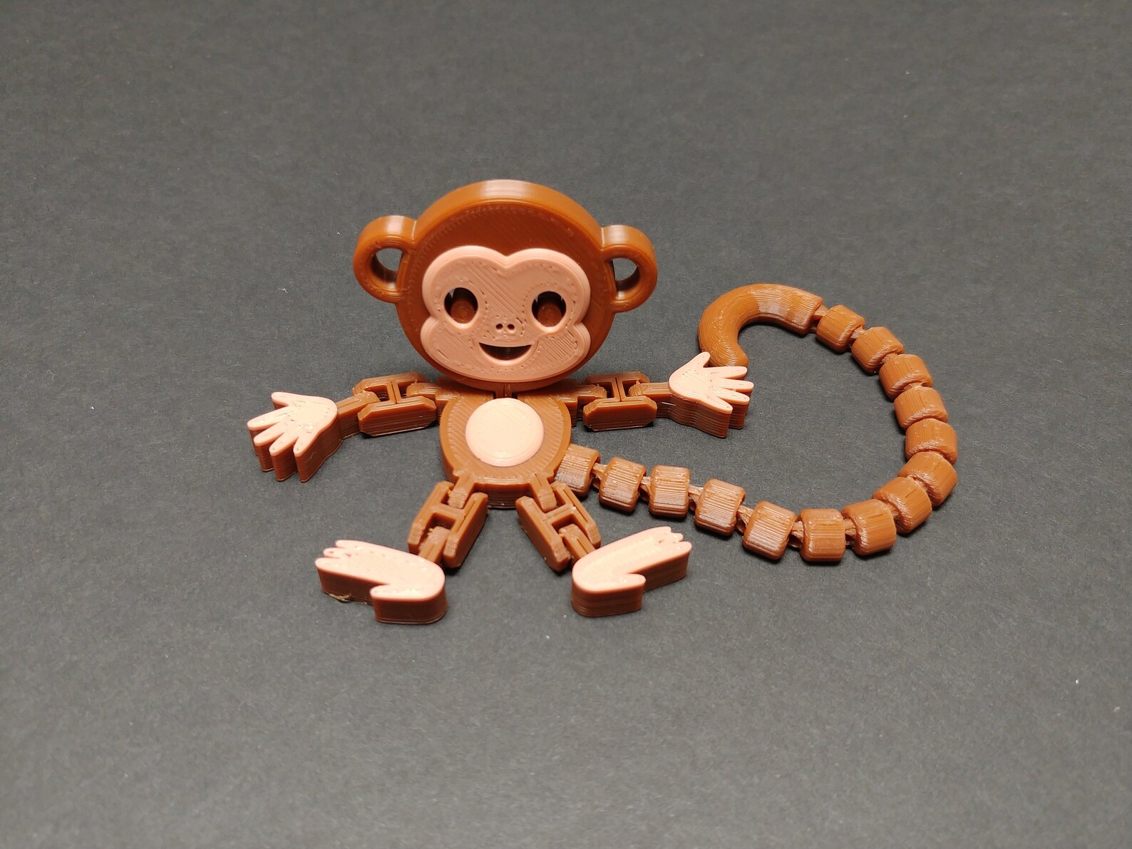 Cute Flexi Monkey, Flexible Toy, Fidget Toy - Etsy