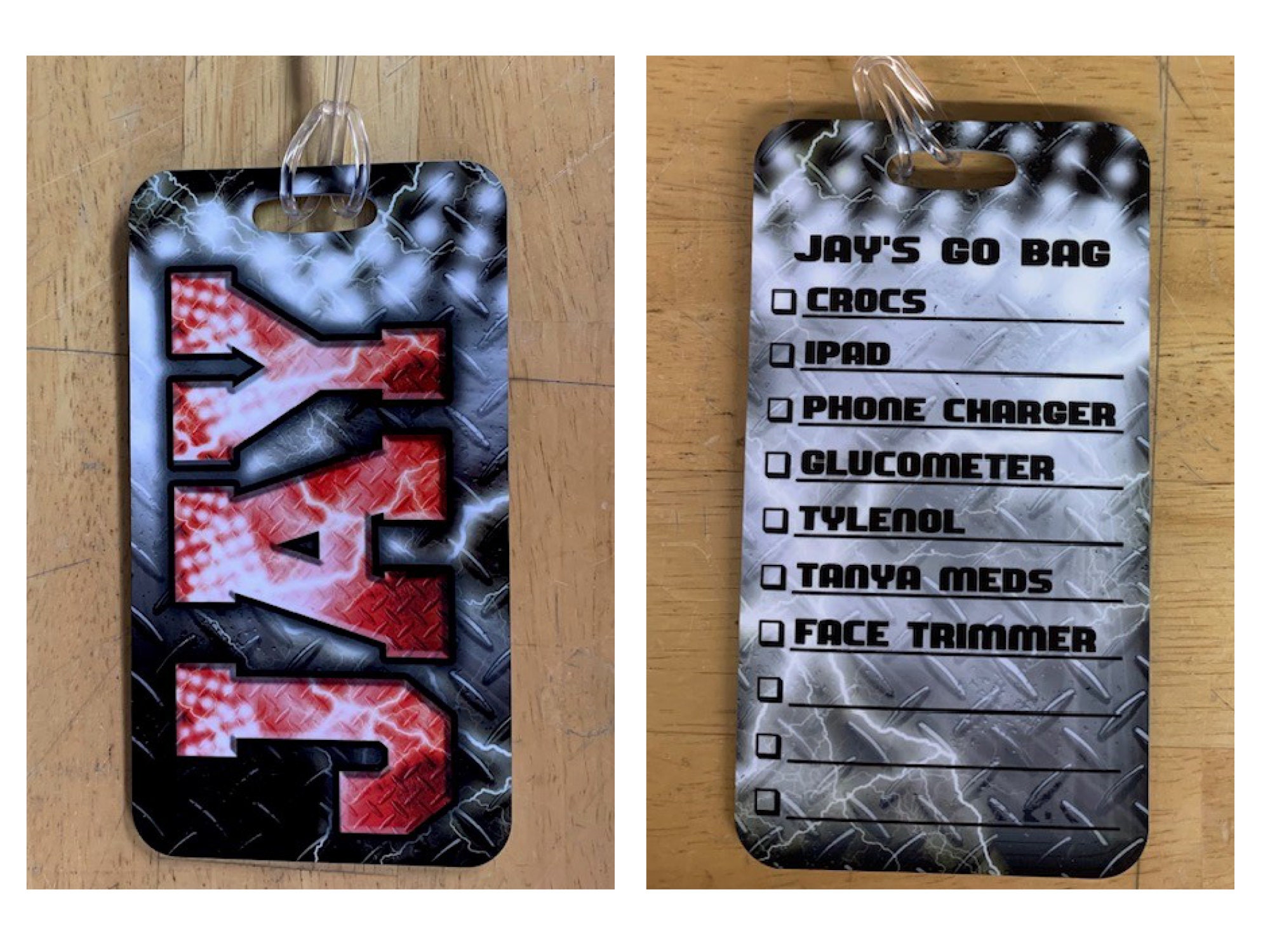 Soccer Bag Tag Sublimation Design (digital Download) - Etsy