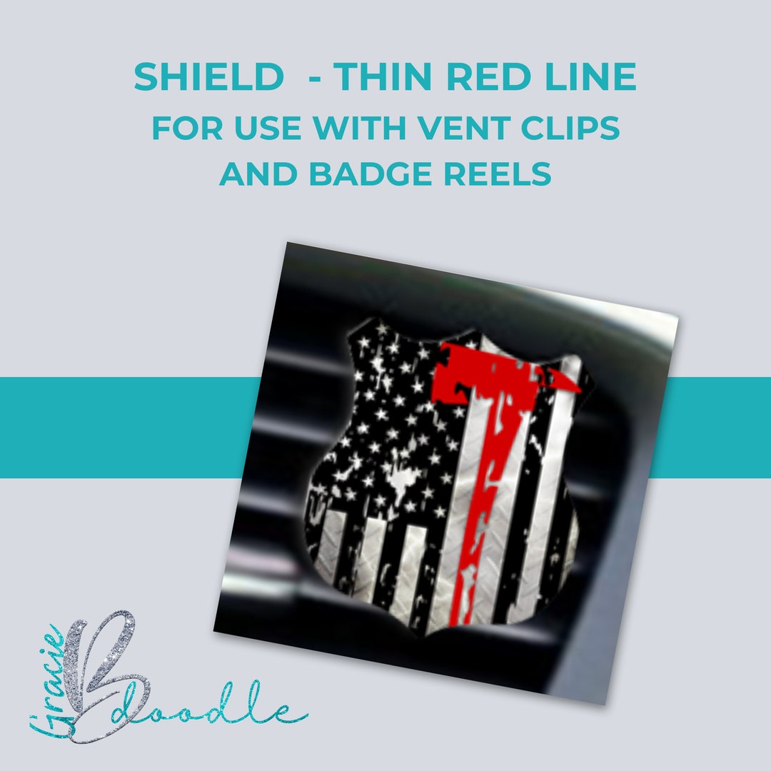Thin Red Line Shield: Grunge Flag With Ax (high Res PNG) - Etsy