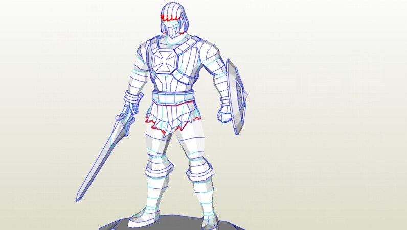HE-MAN Papercraft Model - Etsy