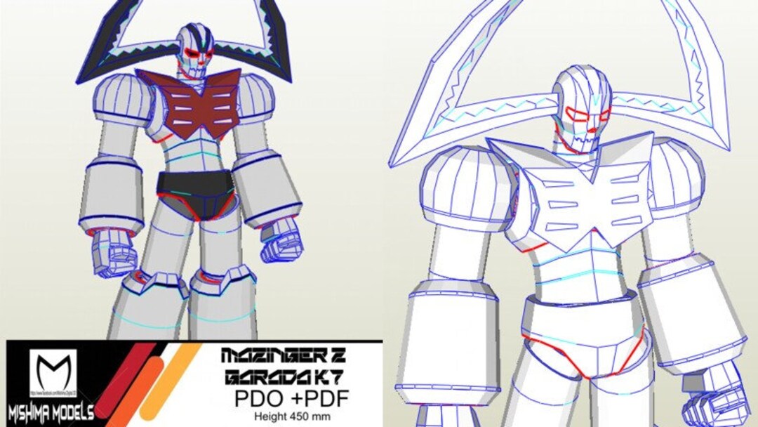 Garada K7 Mazinger Z Series - Etsy