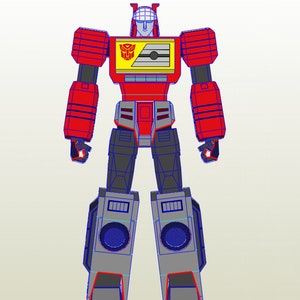Papercraft Transformers Blaster Pdo - Pdf - Etsy