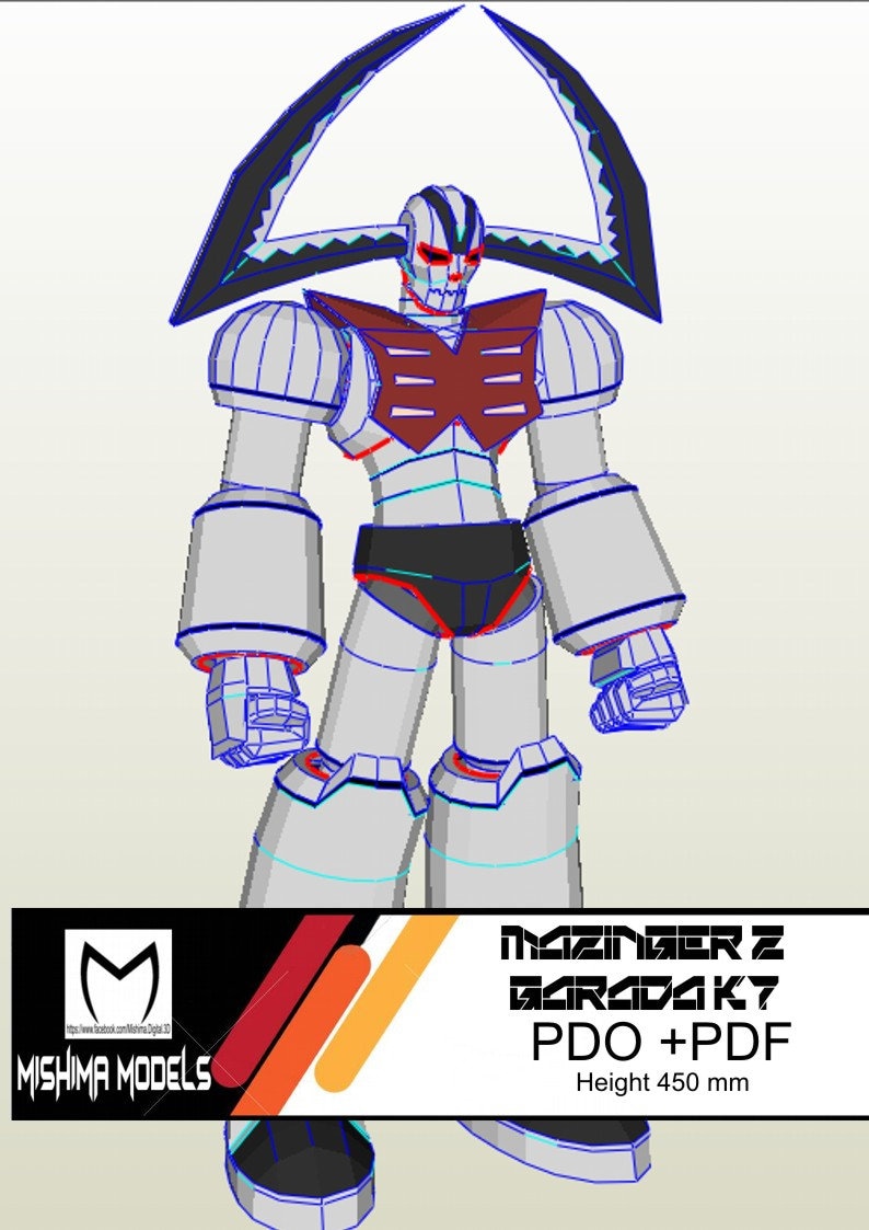 Garada K7 Mazinger Z Series - Etsy