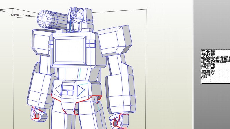 Papercraft Transformers Soundwave G1 - Etsy