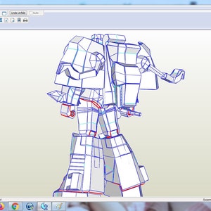 Papercraft Transformers Grimlock - Etsy