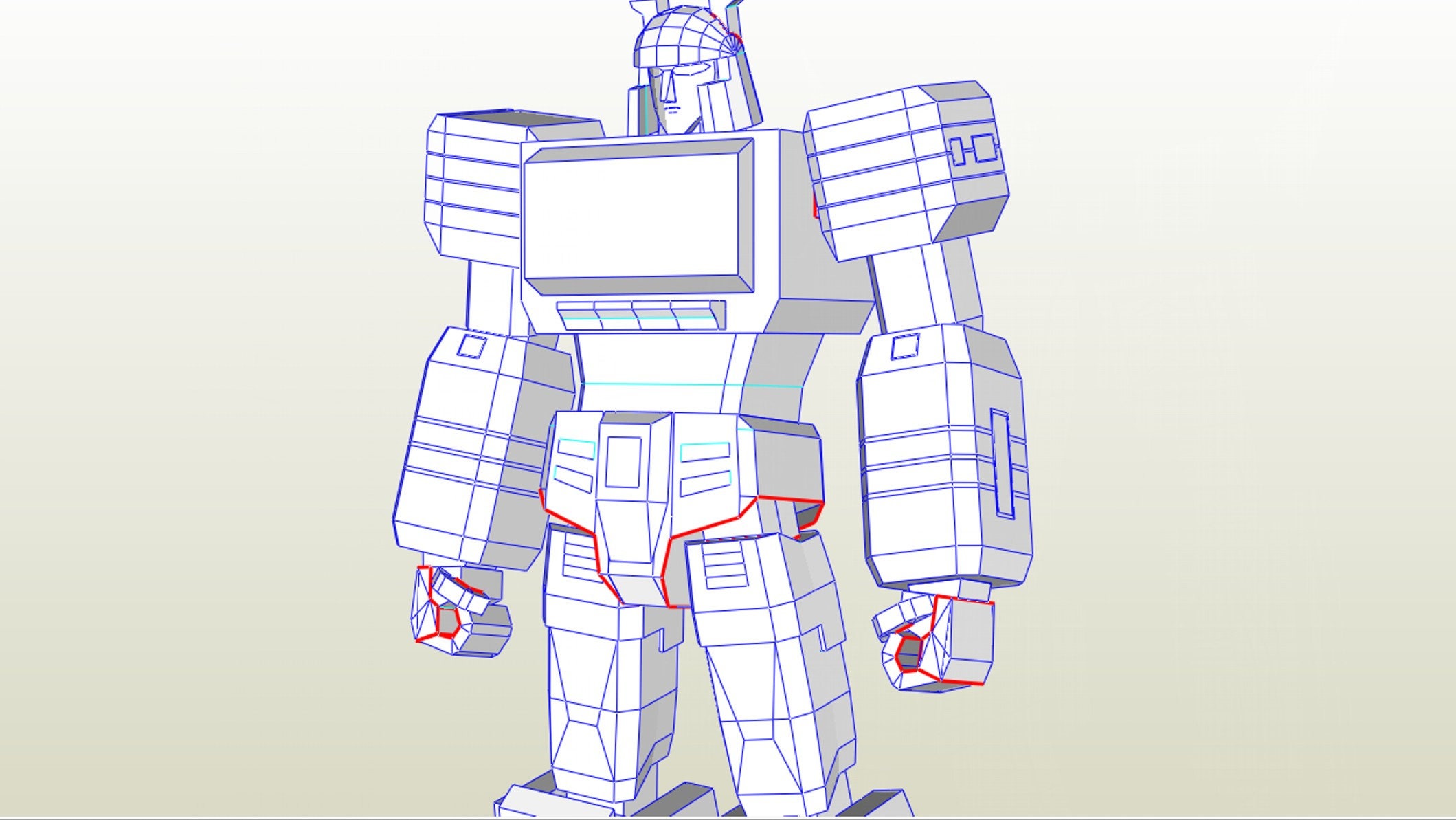 Papercraft Transformers Blaster Pdo - Pdf - Etsy