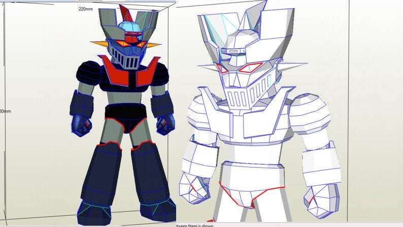 Mazinger Z Model SD - Etsy