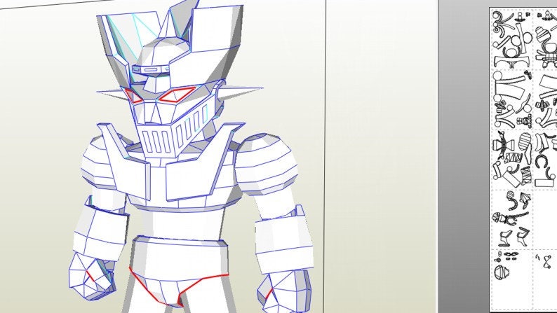 Mazinger Z Model SD - Etsy