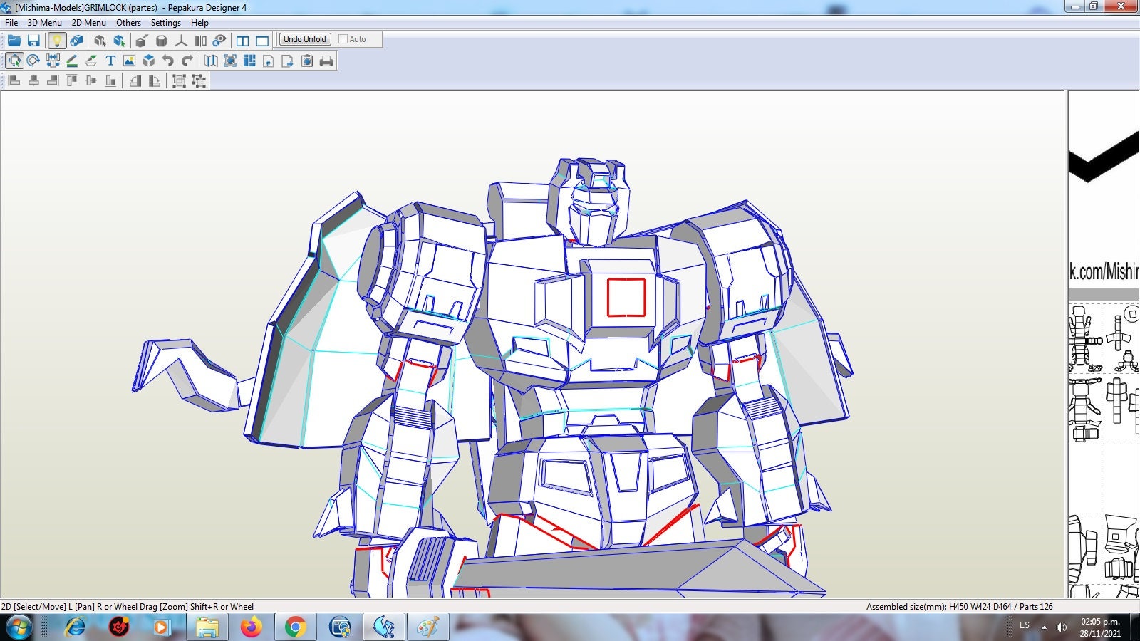 Papercraft Transformers Grimlock - Etsy